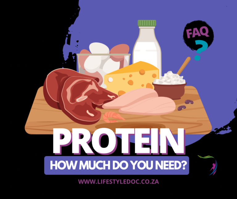 Protein: how much do we need? - Dr Karen - Lifestyle Doc